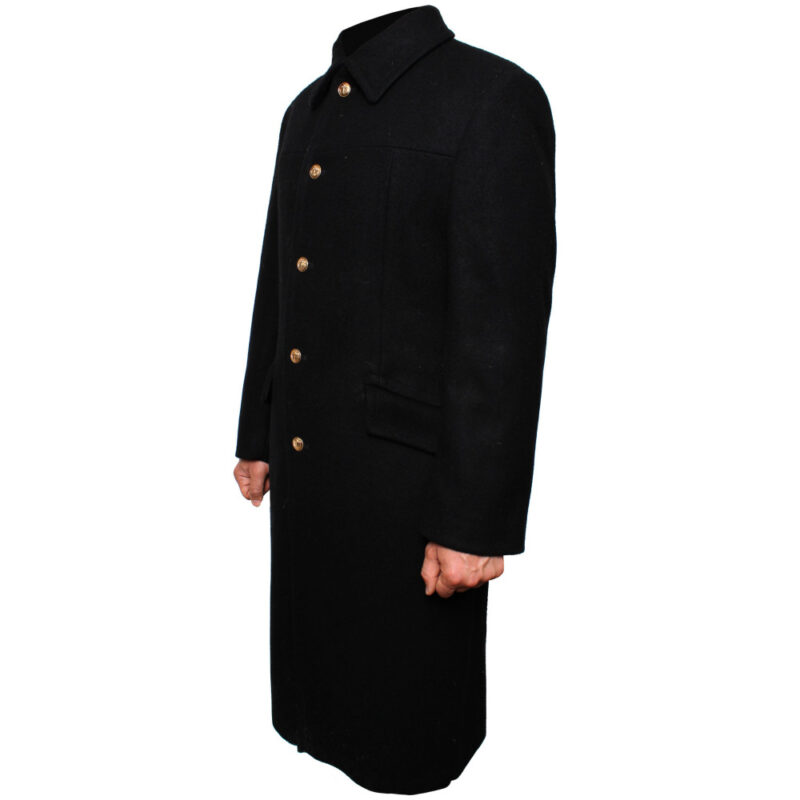 Soviet Union Russian Winter Wool Coat - Clara Leather Jackets